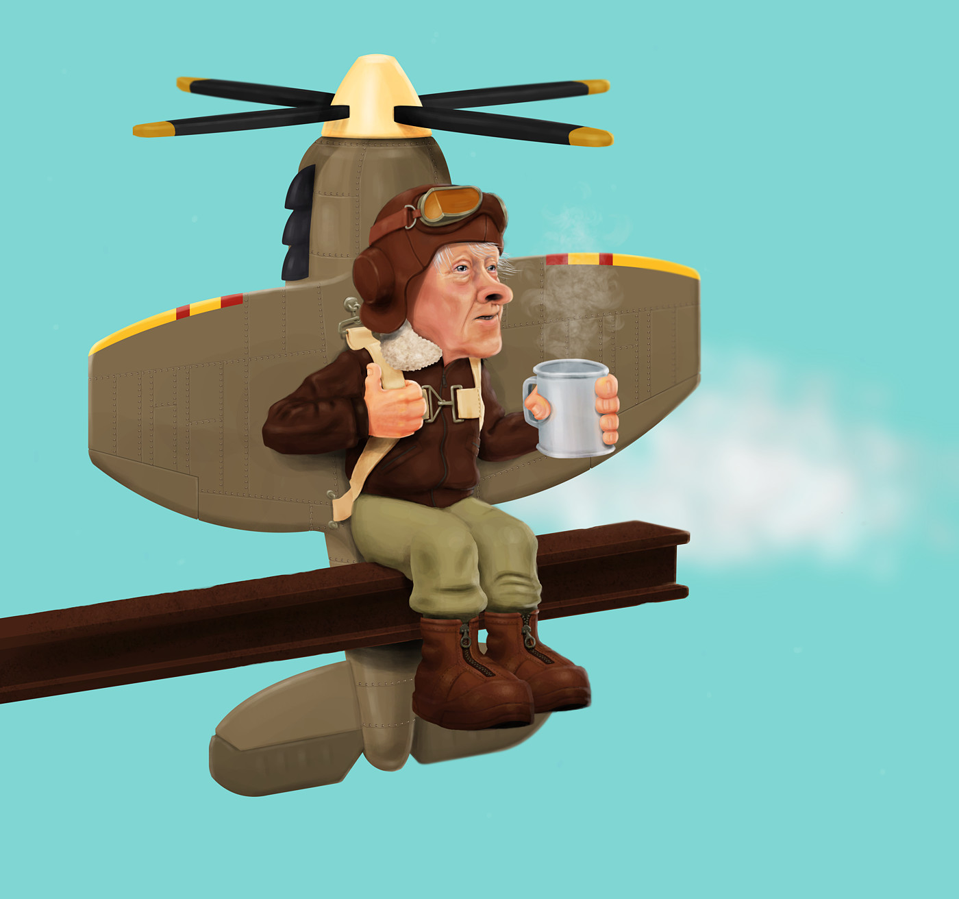 ArtStation - Flyman. Game character concept