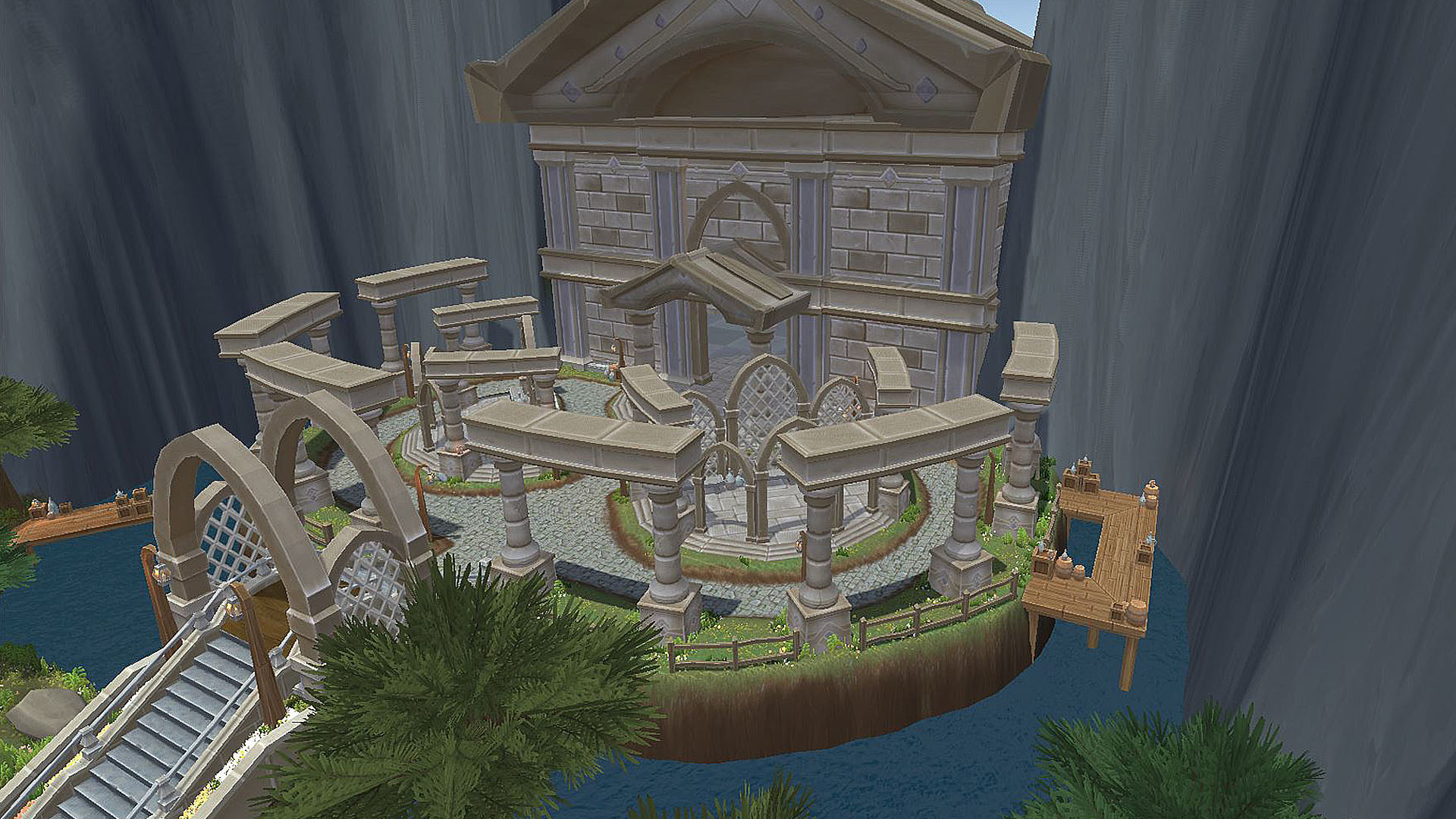 ArtStation - Hand painted 3D Environment