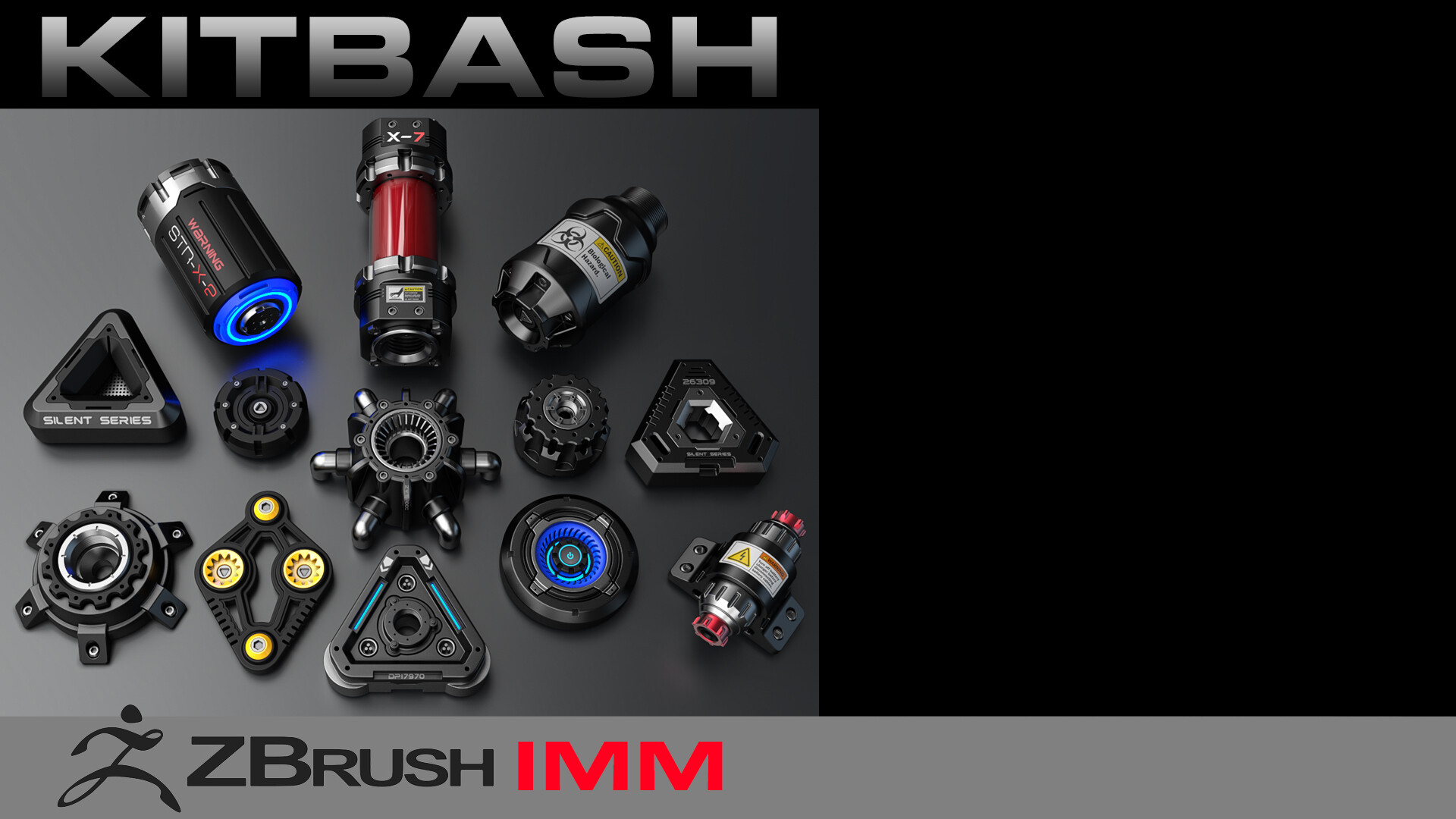 ArtStation - Kitbash Hard-Surface Mix V2