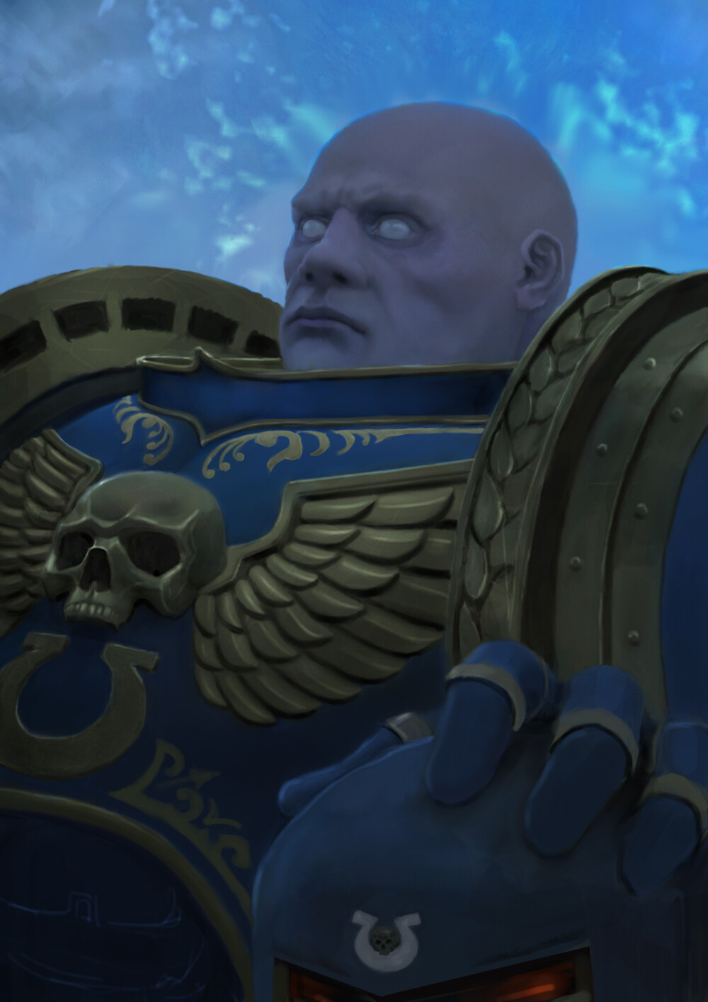 ArtStation - Bald guy.