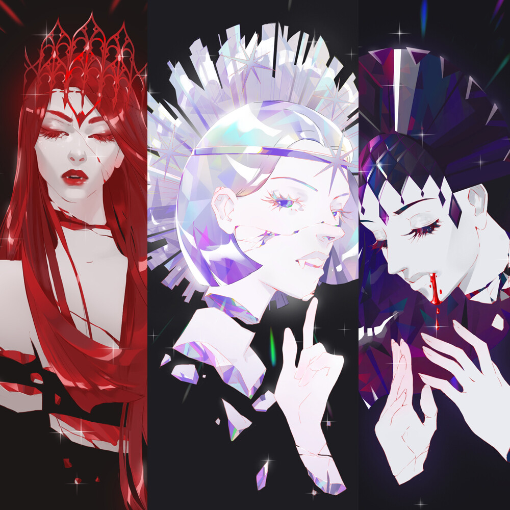 ArtStation - Crystal Vampires