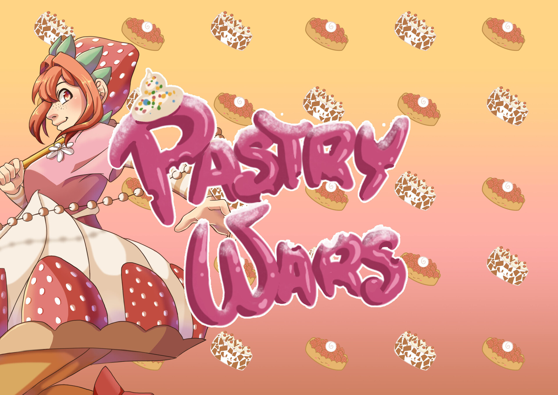 ArtStation - Pastry Wars , Mégane Cuvelier