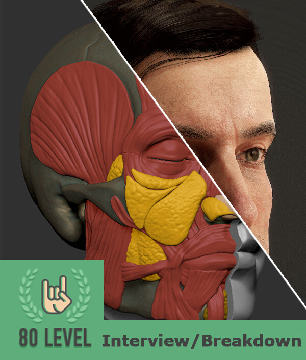 ArtStation - 80lv Interview/Breakdown - Wild West Portrait