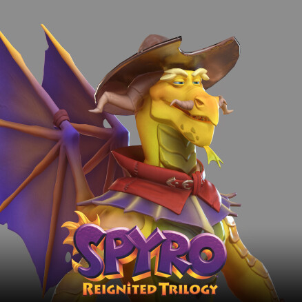 ArtStation - Spyro - Dragons: Conan, Gunnar, Thor, Kelvin