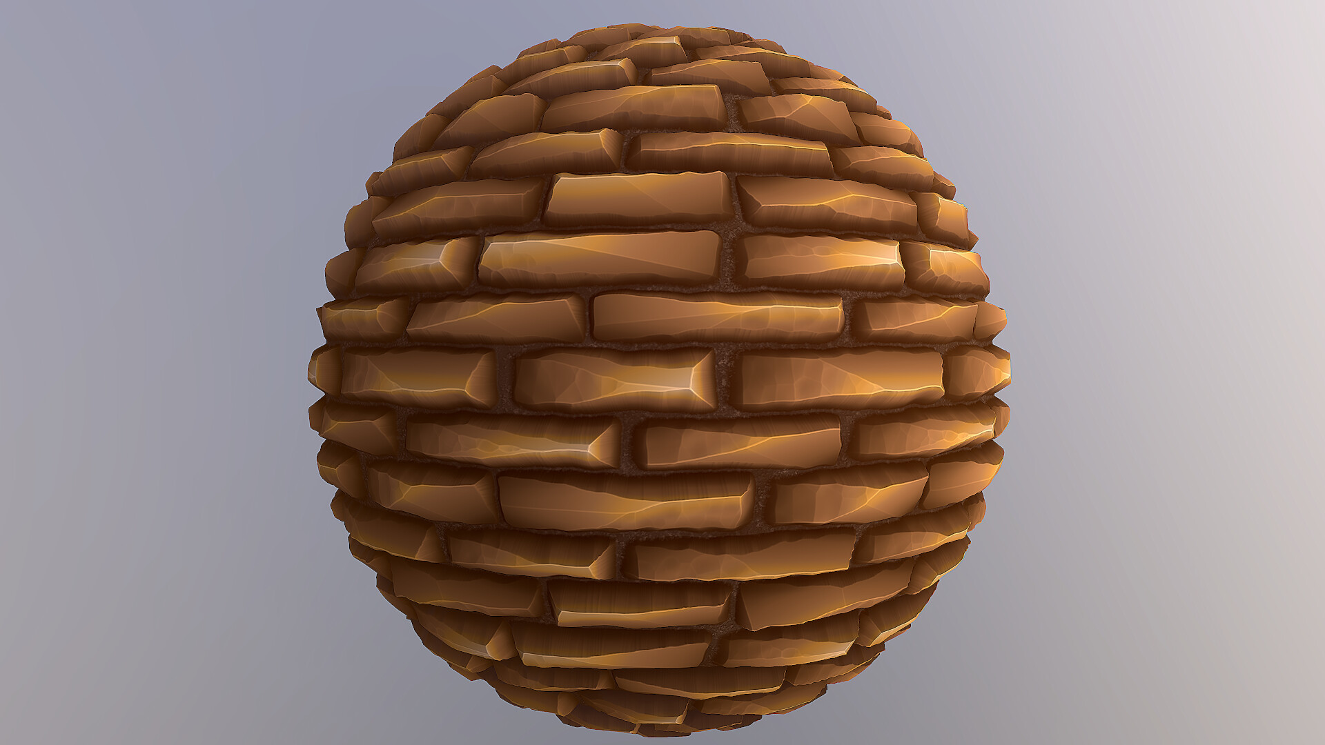 ArtStation - Stylized Brick texture