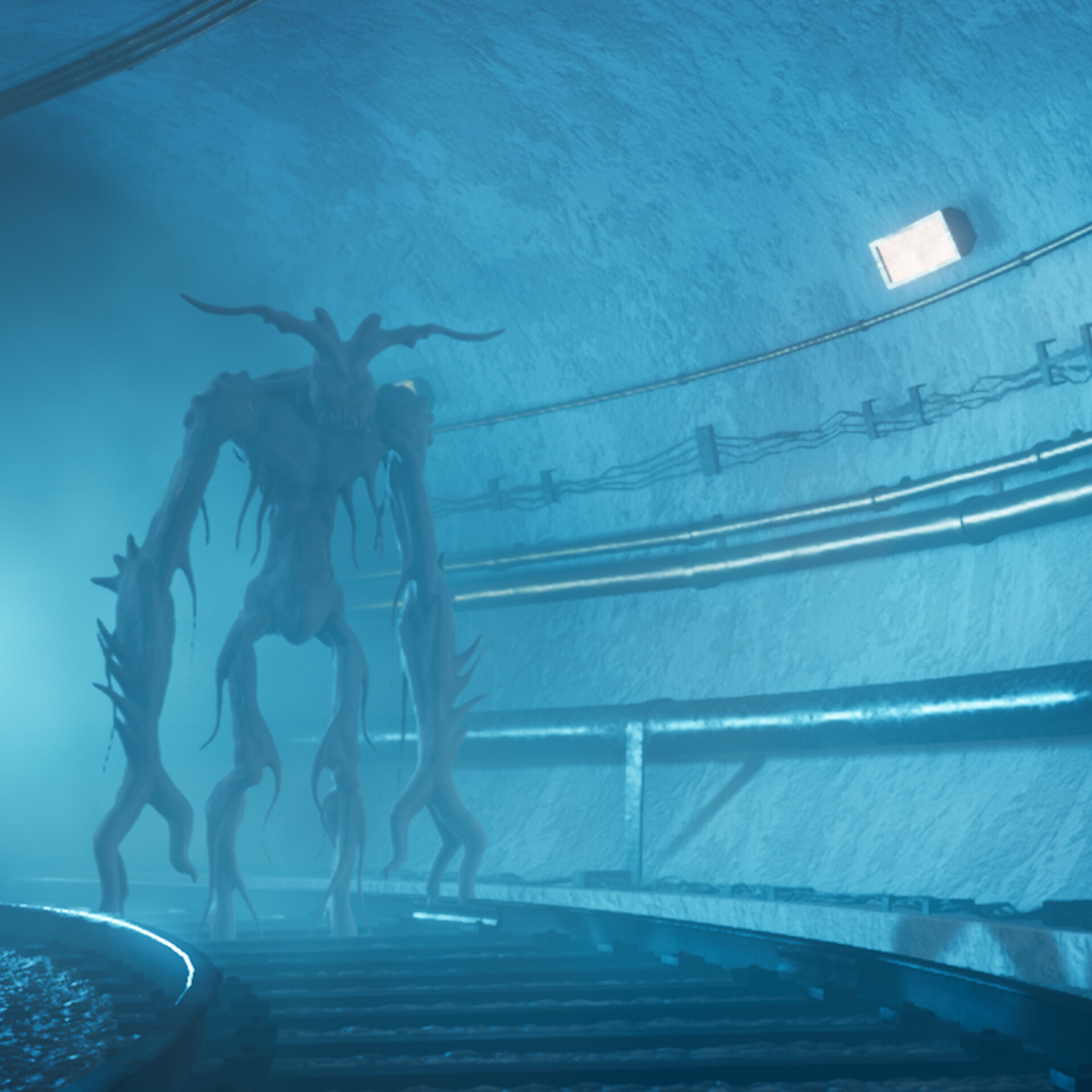 ArtStation - The Tunnel Monster