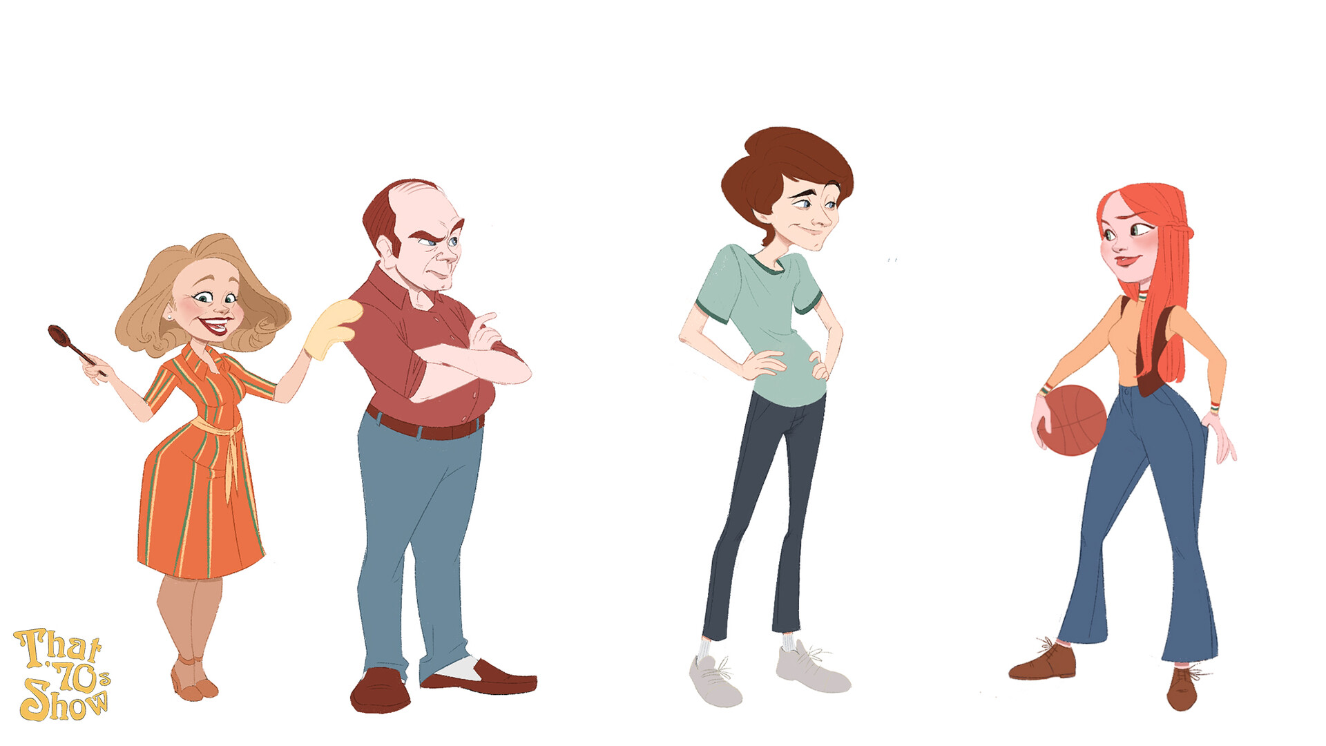 ArtStation - That 70s Show Design Project