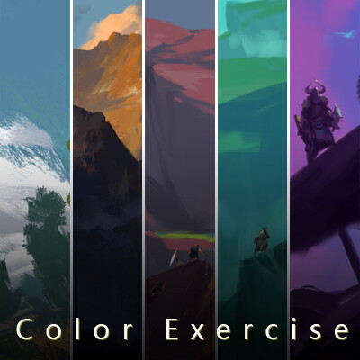ArtStation - Color exercise（16张）
