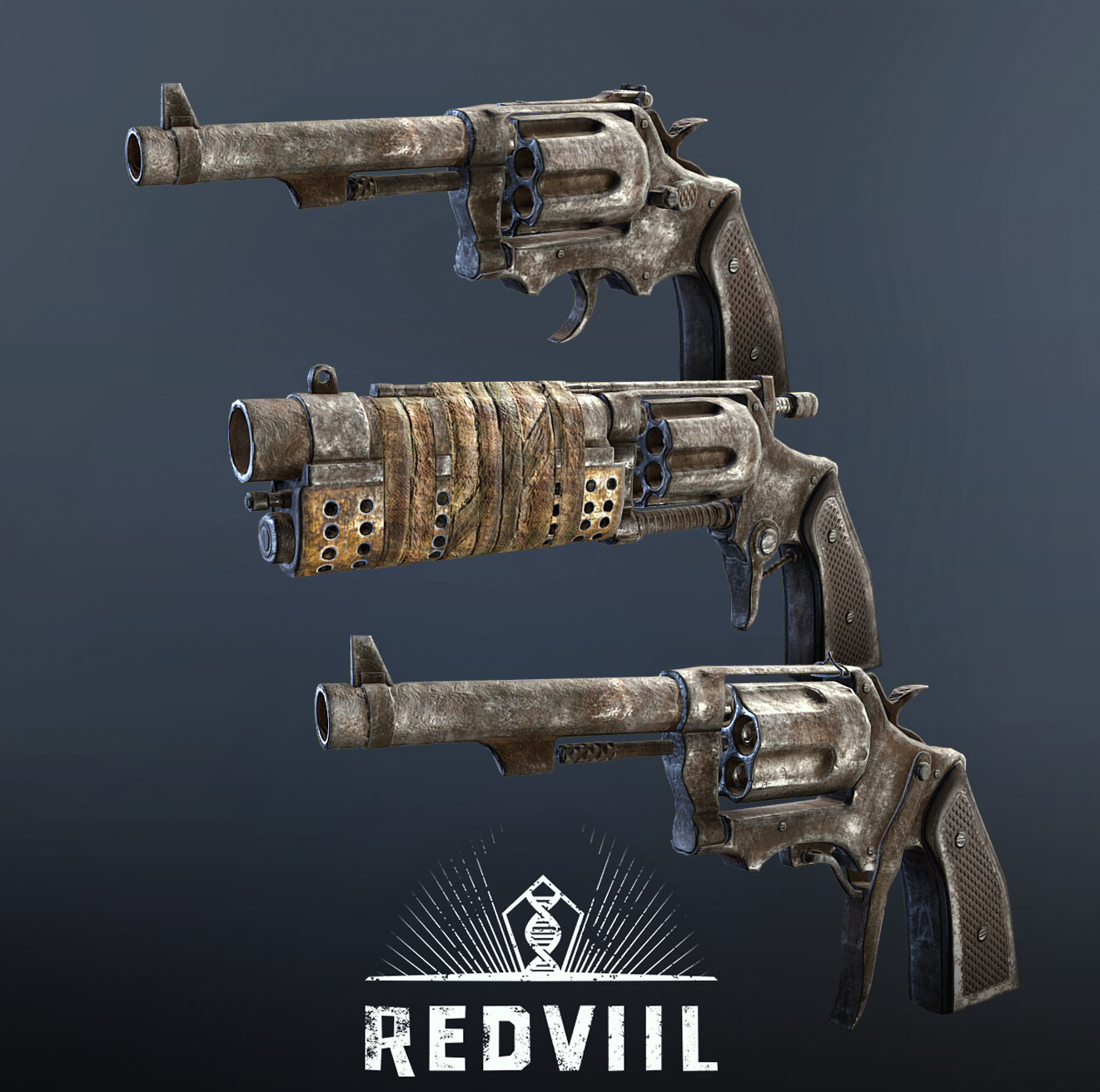 ArtStation - Revolve Postapocalypse - Low Poly