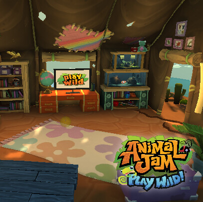 ArtStation - Animal Jam - Play Wild! - Cami's Wild Explorers Tent