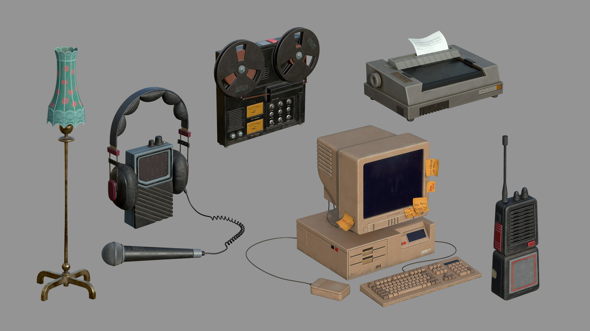 ArtStation - Detective Series Props 1/2