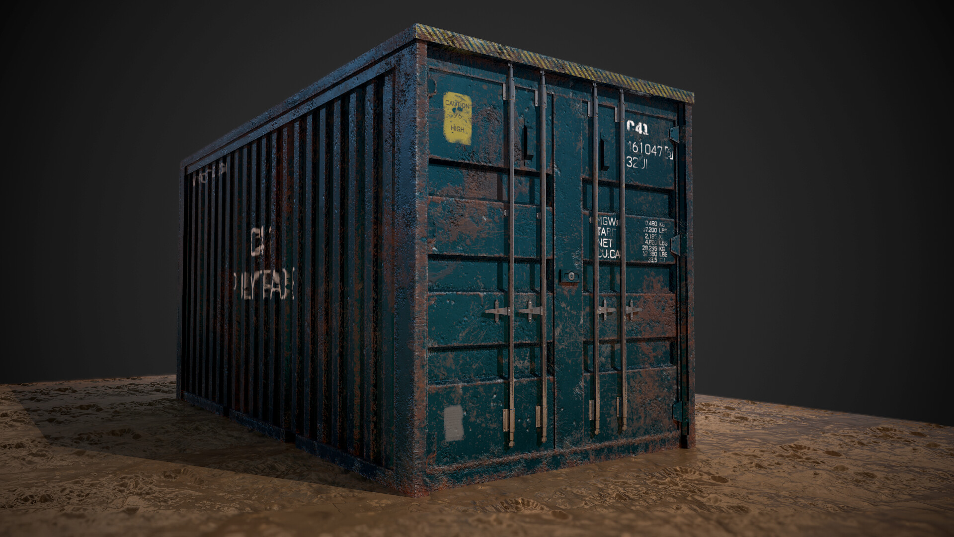 ArtStation - Cargo Container
