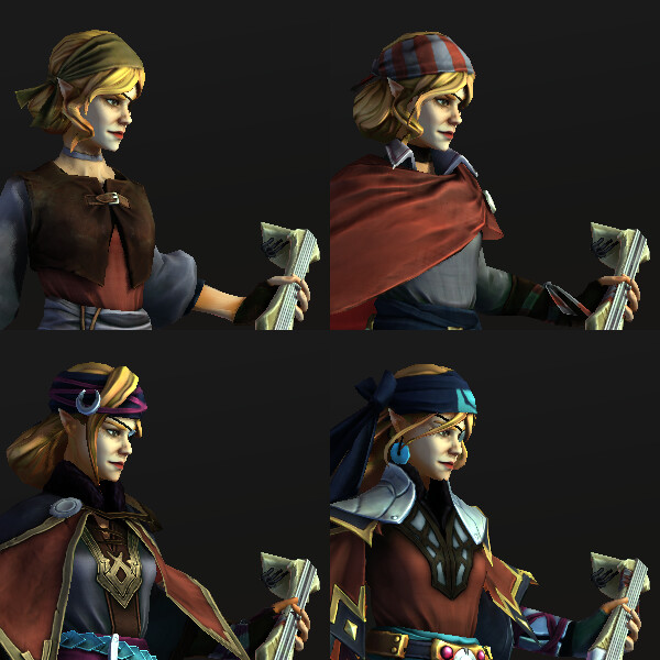 ArtStation - D&D: Warriors of Waterdeep - Calliope