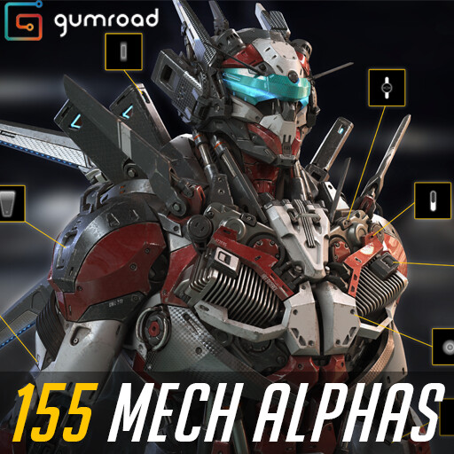 ArtStation - 155 MECH ALPHAS