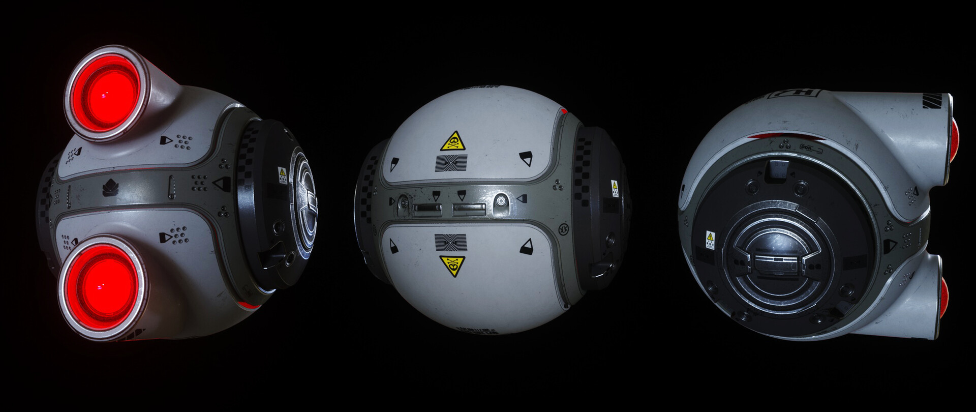 ArtStation - Slander "The Eye" robotic eyes content