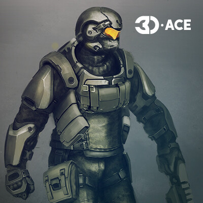 ArtStation - Soldier — character concept art
