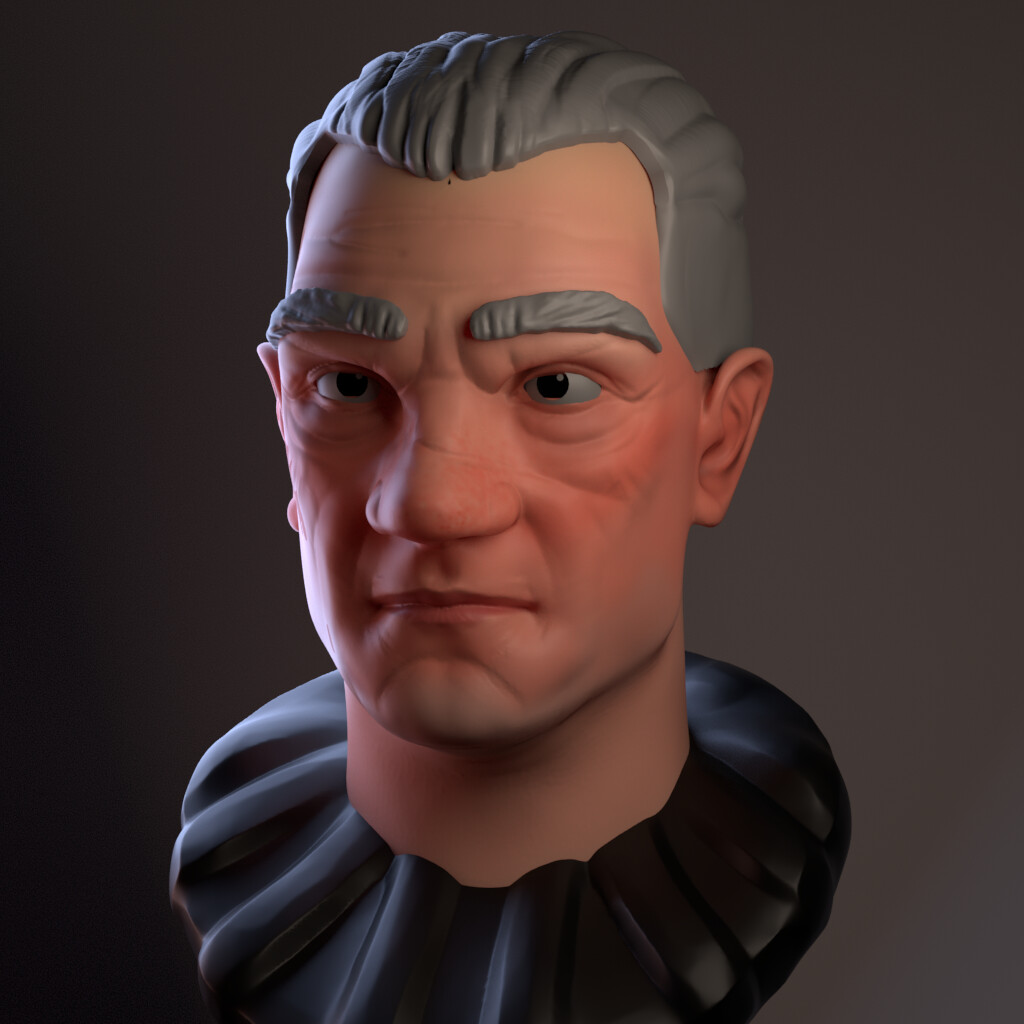 ArtStation - Man head Study