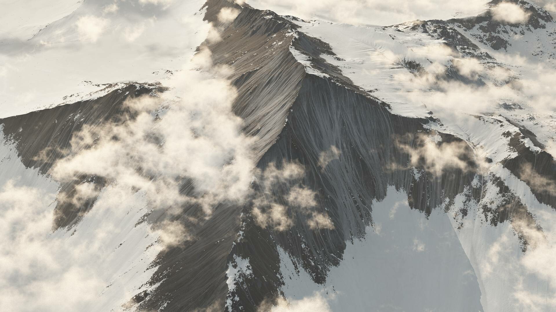 ArtStation - Mountainrange