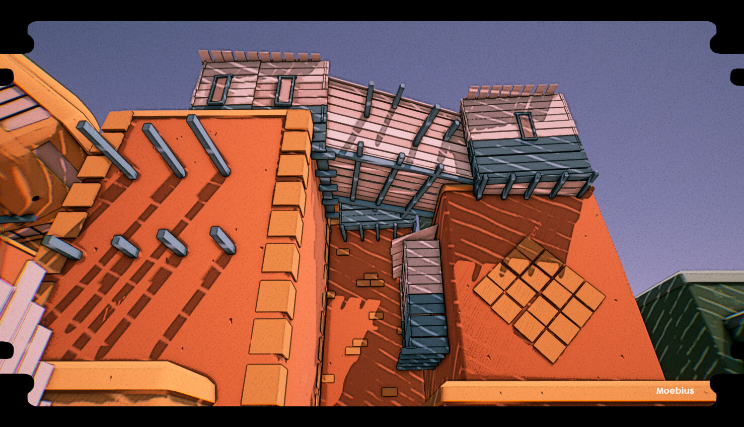 ArtStation - Moebius style experimentation