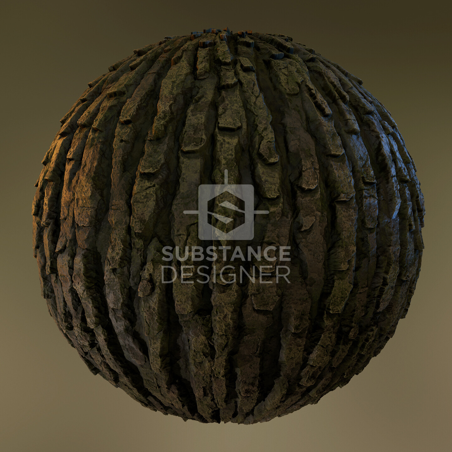 ArtStation - Brazil-Nut Tree Bark | Material