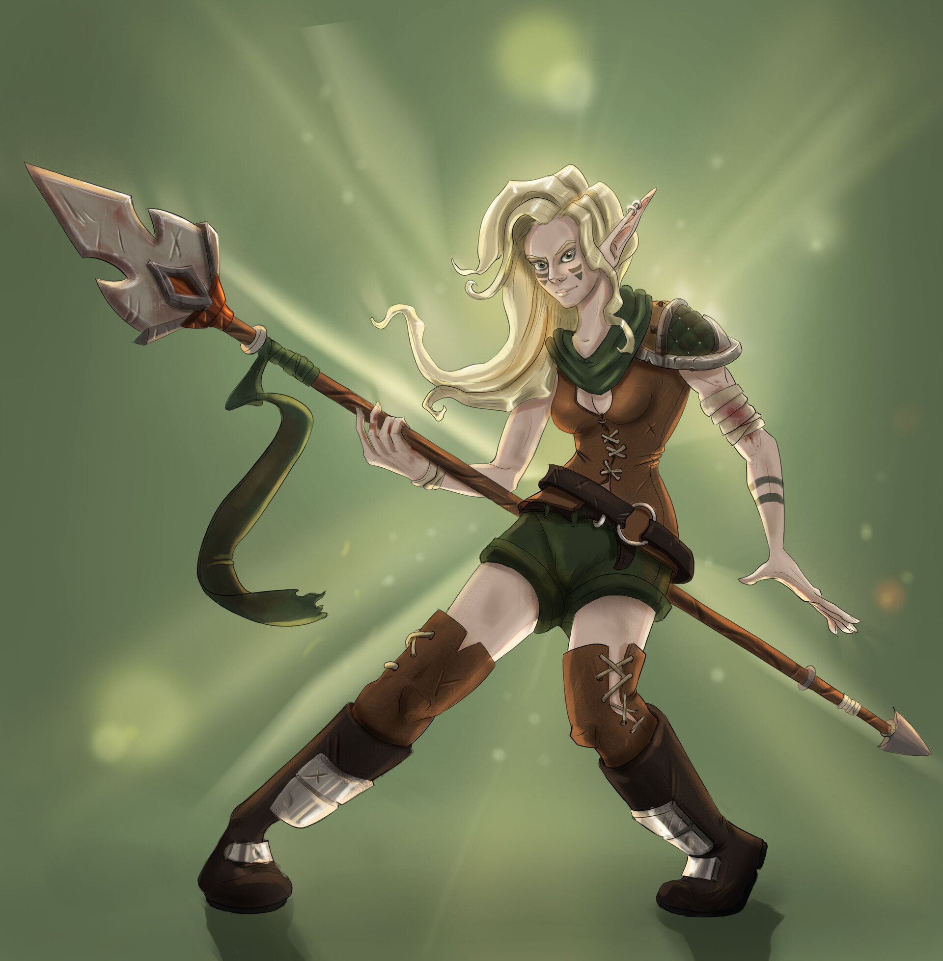 ArtStation - Elf hunter