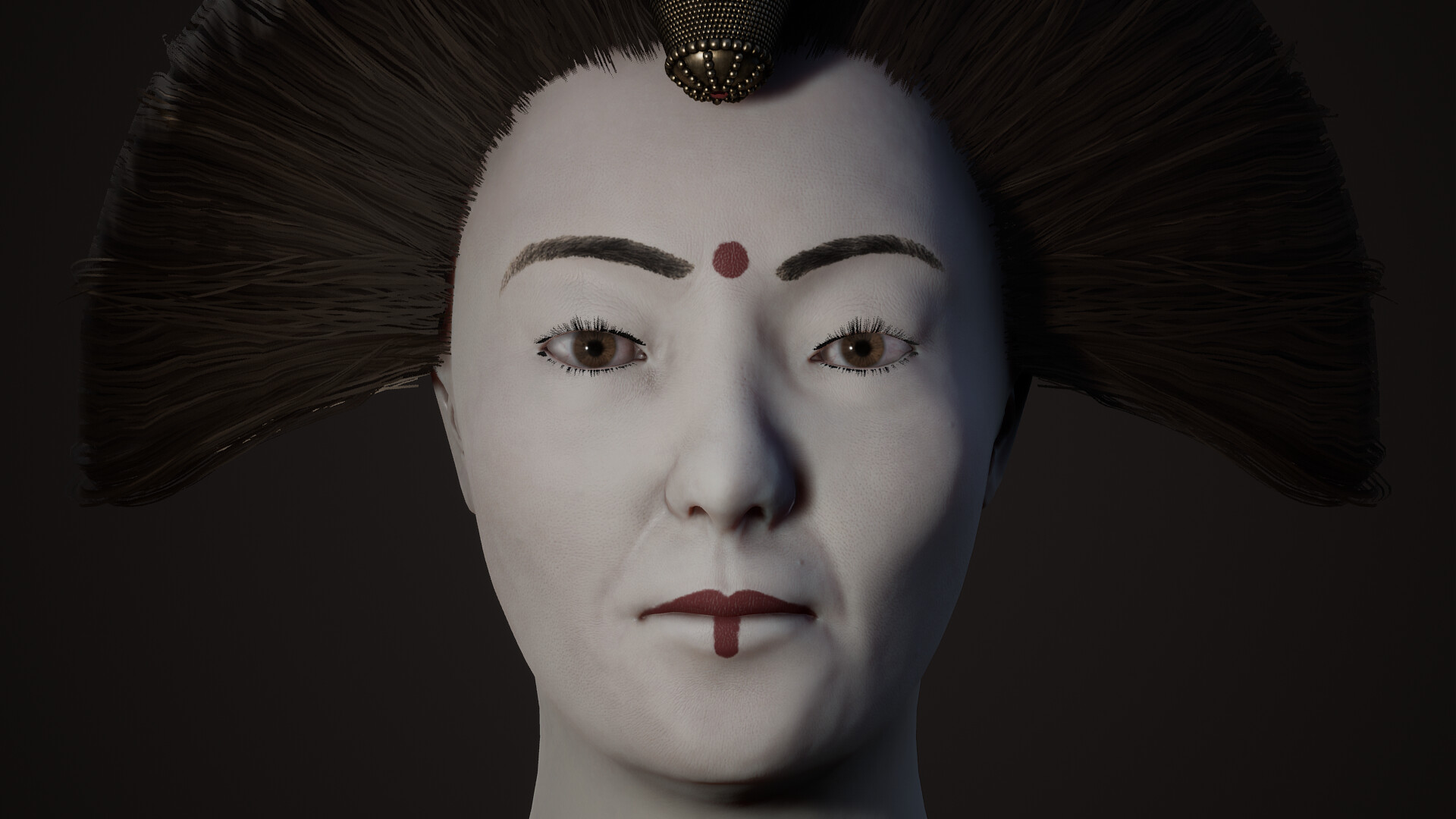 ArtStation - Empress Suiko - Proof of Concept (Breakdown)
