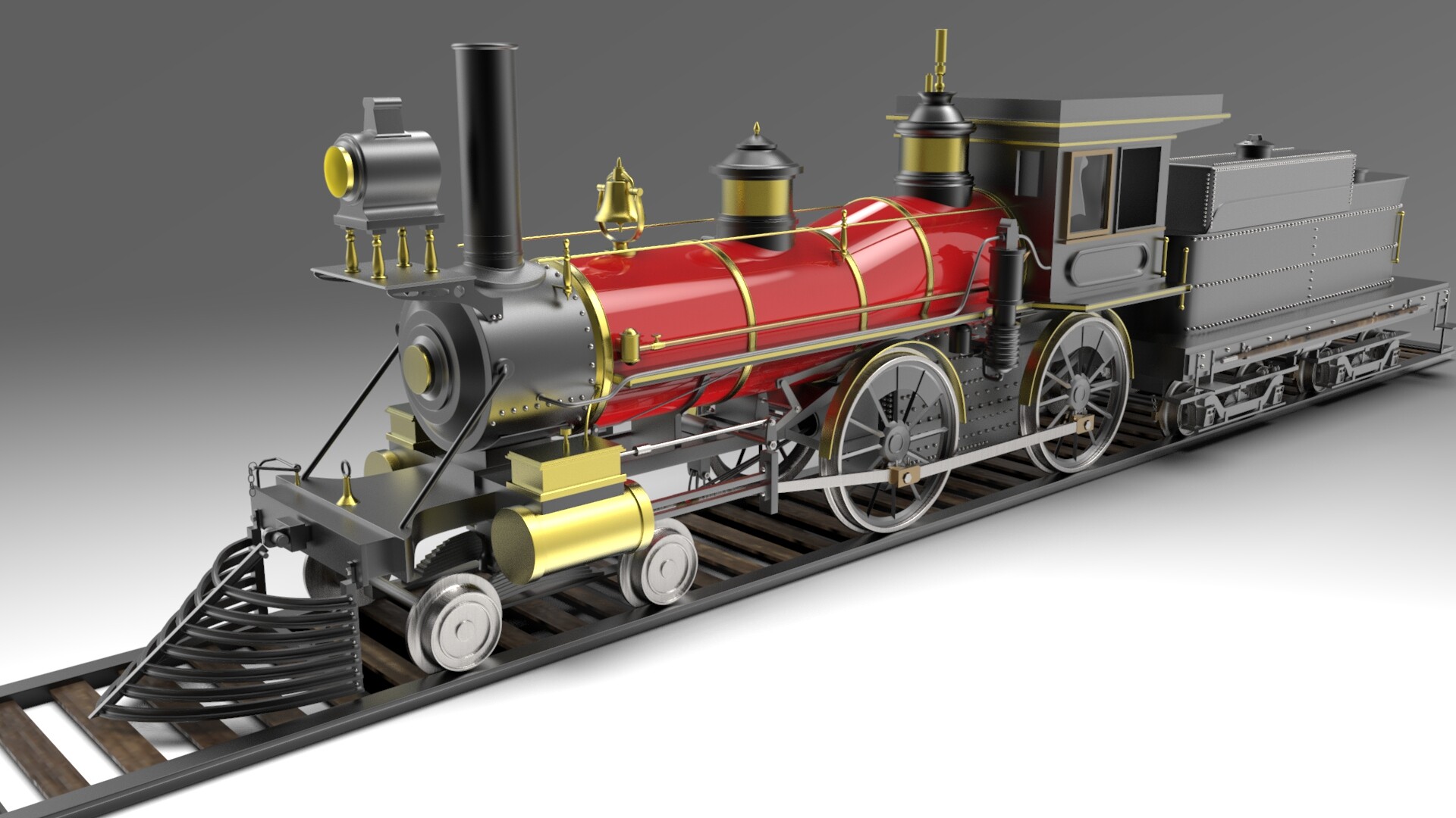 ArtStation - Reno Locomotive 3D Model