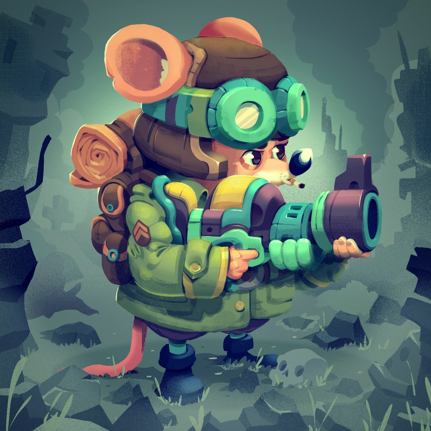 ArtStation - Warrior mouse