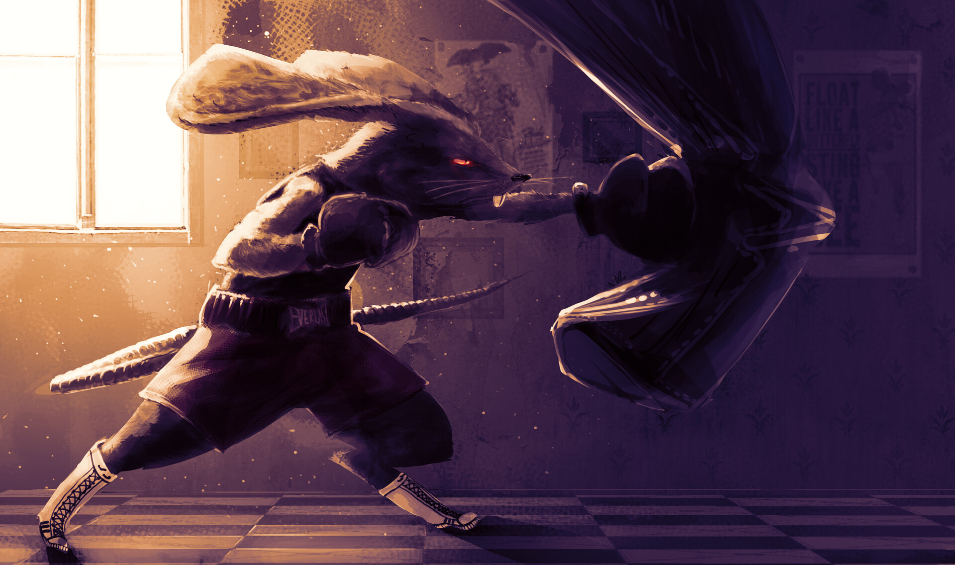 ArtStation - Mouse boxer