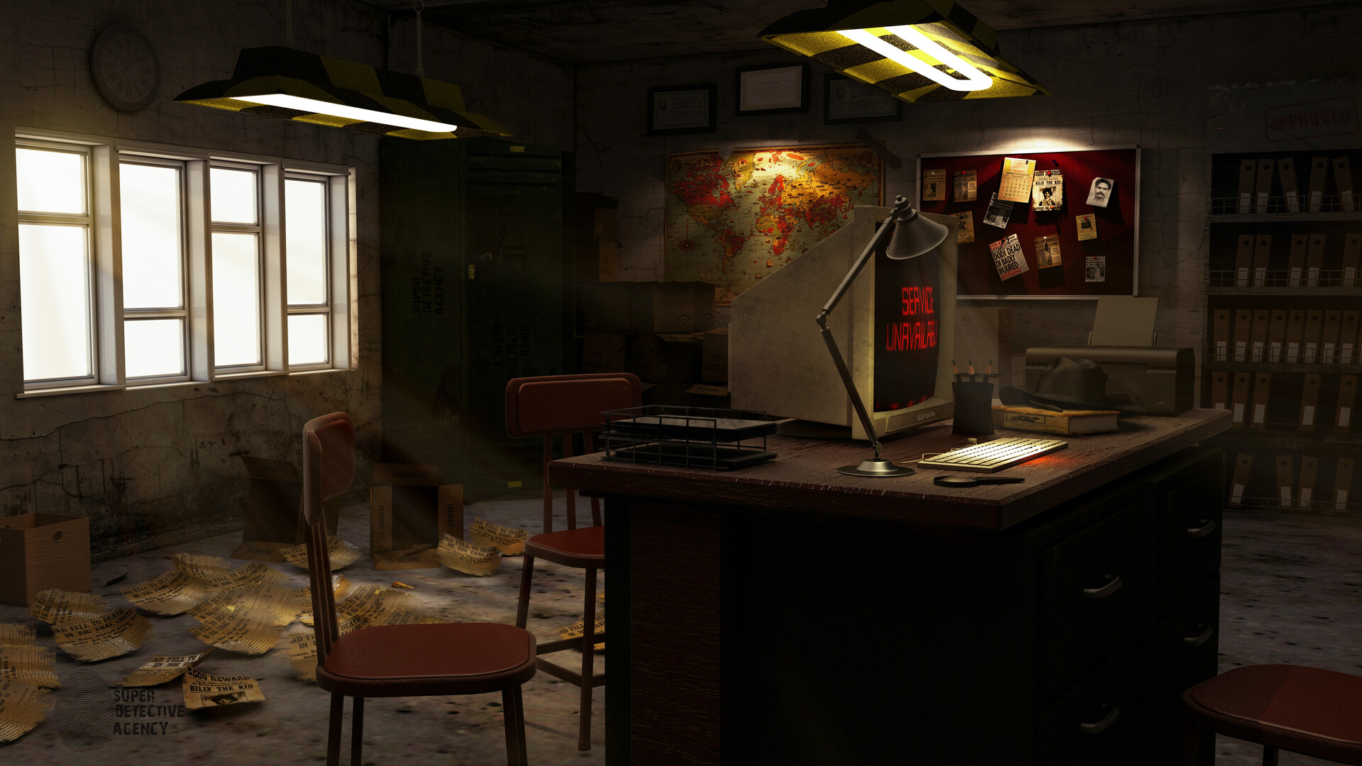 ArtStation - Detective office