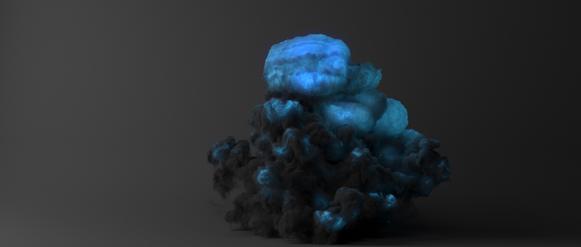 ArtStation - Blue explosion - FumeFX