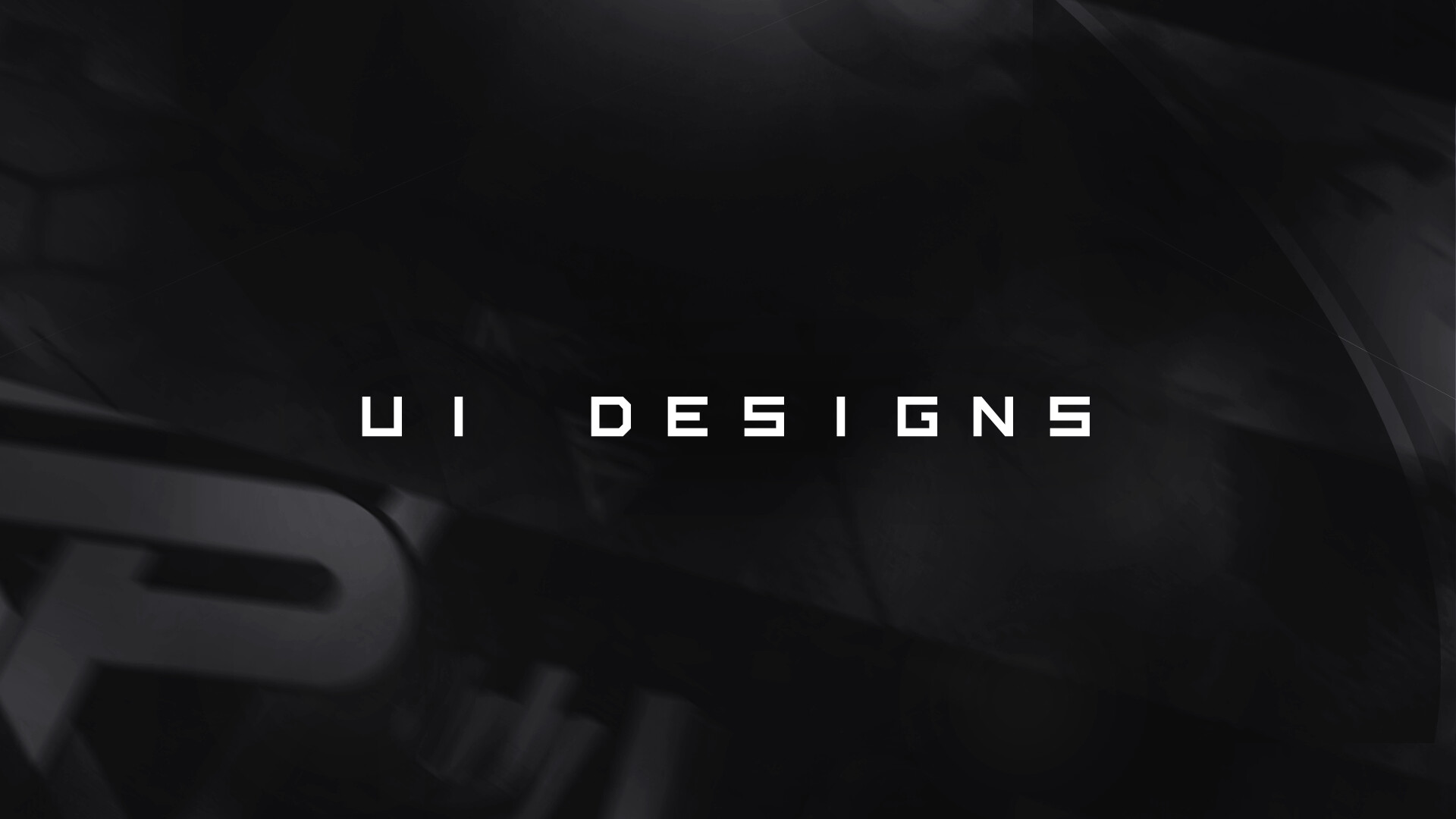 ArtStation - UI Designs