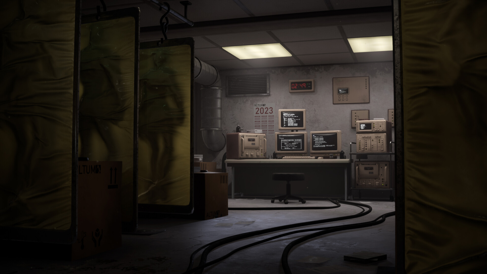 ArtStation - The "Containment" Room