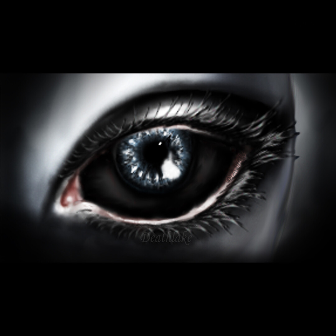 ArtStation - Demonic gothic eye WIP