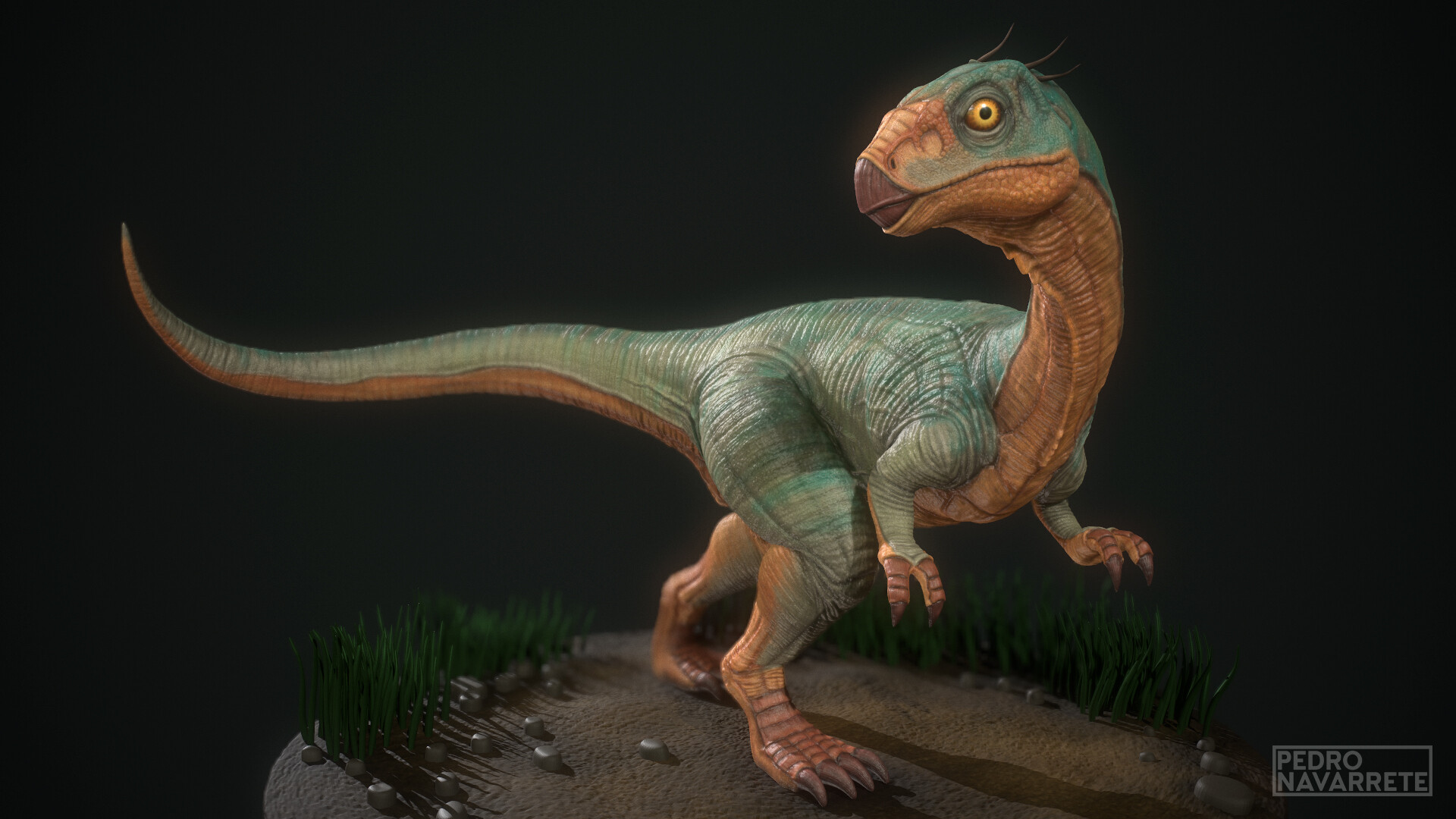 ArtStation - Chilesaurus Pose