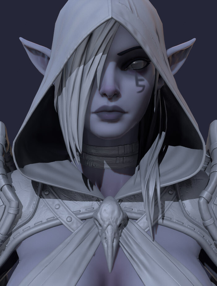 ArtStation - Dark Elf Assassin