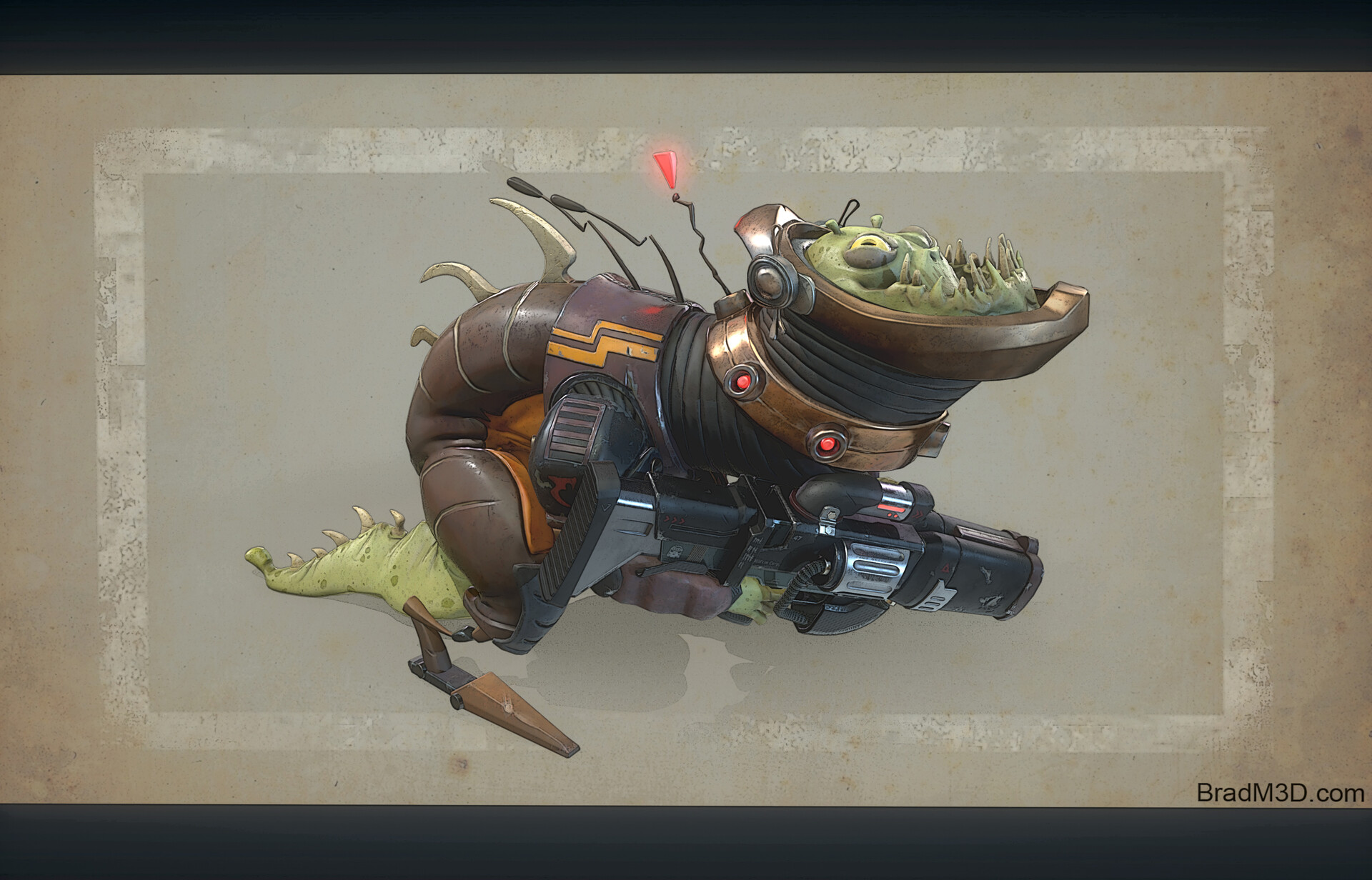 ArtStation - Creature Box Inspired Video Game Character