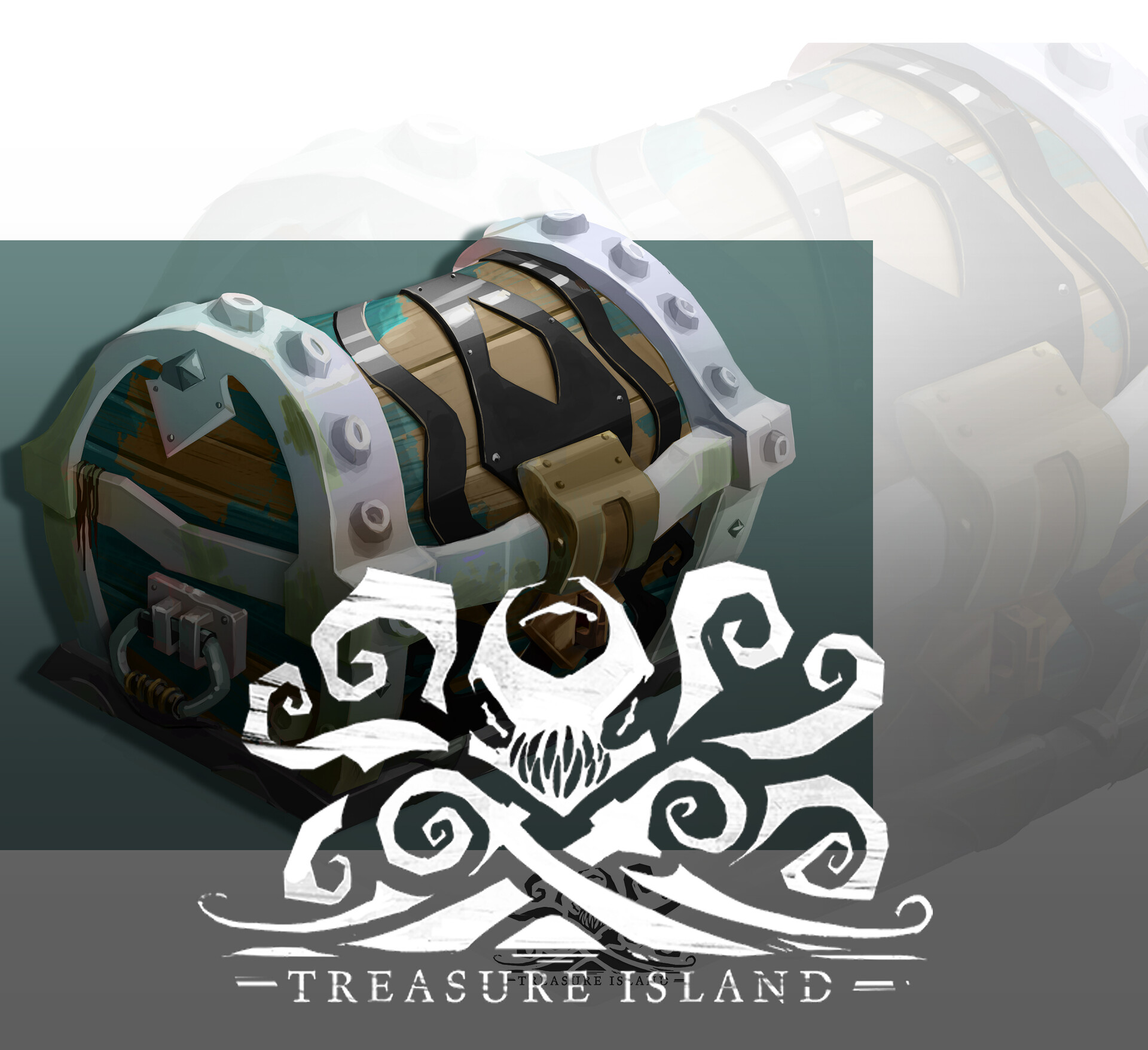 ArtStation - Treasure Island Prop Design - Treasure Chest