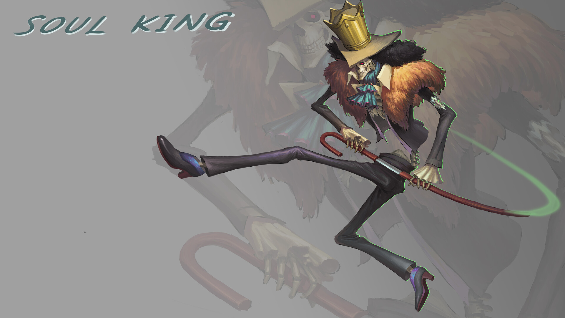 ArtStation - SOUL KING of ONE PIECE