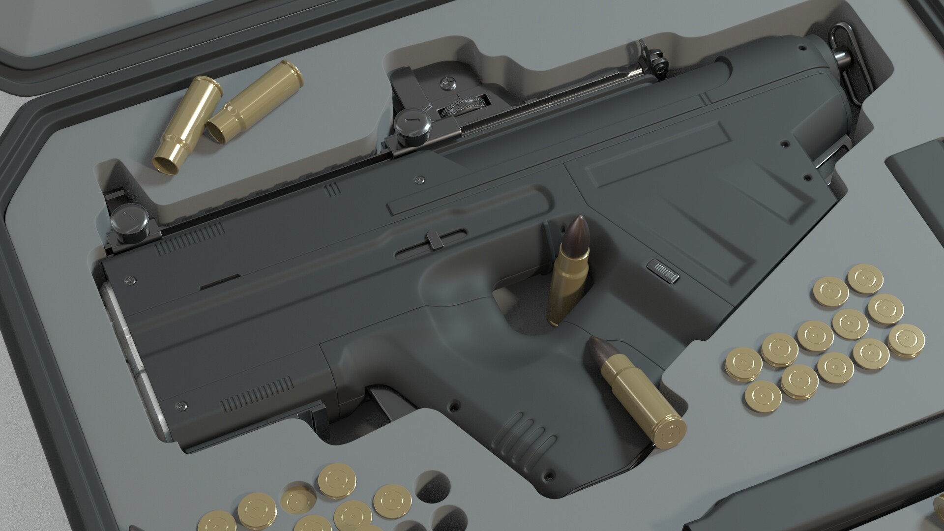 ArtStation - M122 Ensambler with extensions