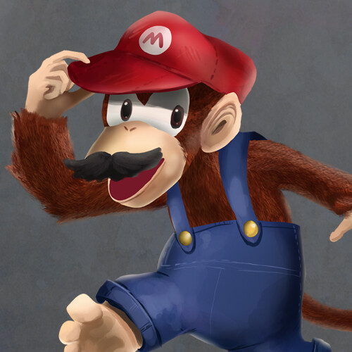 ArtStation - Crossover #17 - Mario Kong