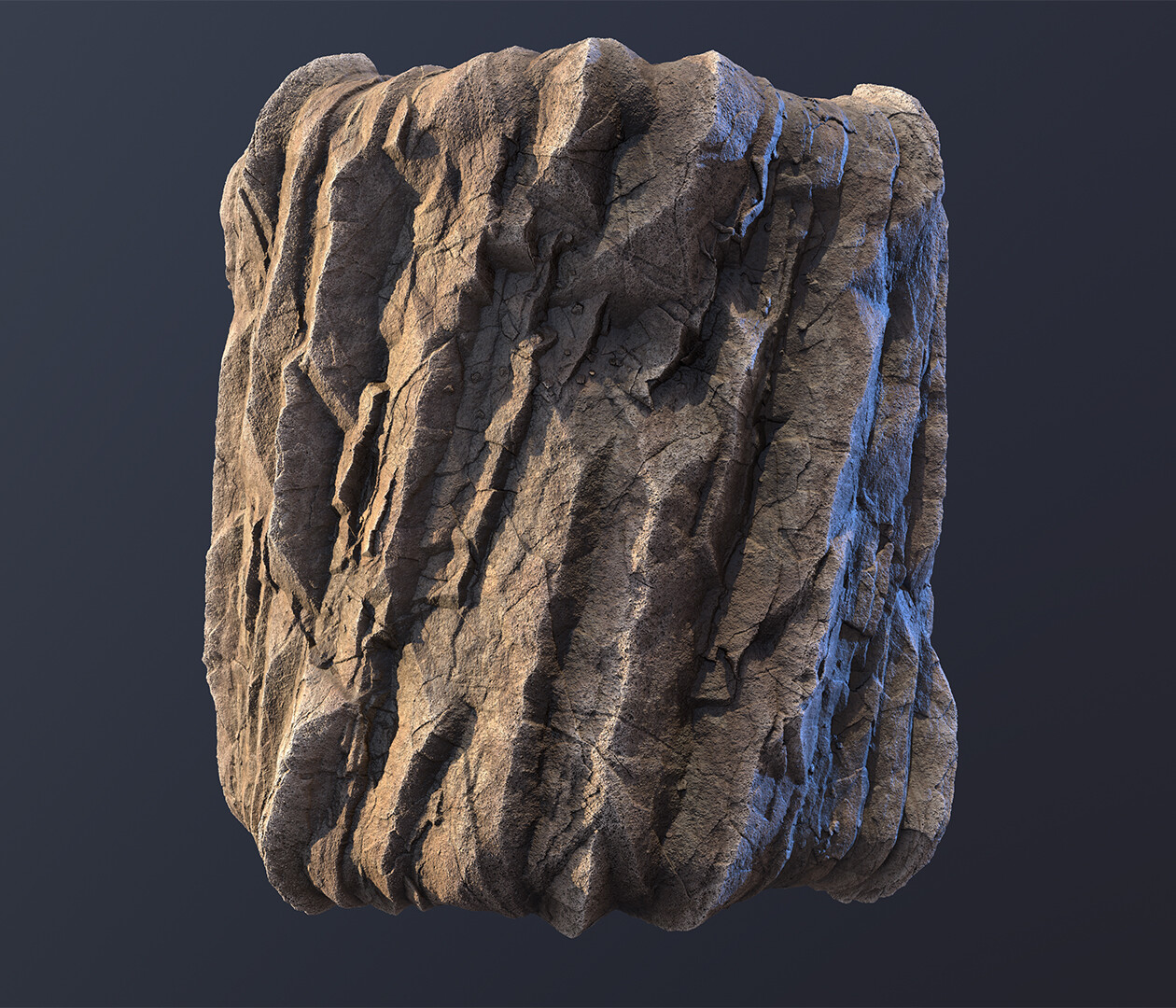 ArtStation - Sharp Rock Cliff