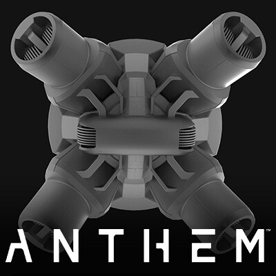 ArtStation - Anthem - Models (Mid Poly)