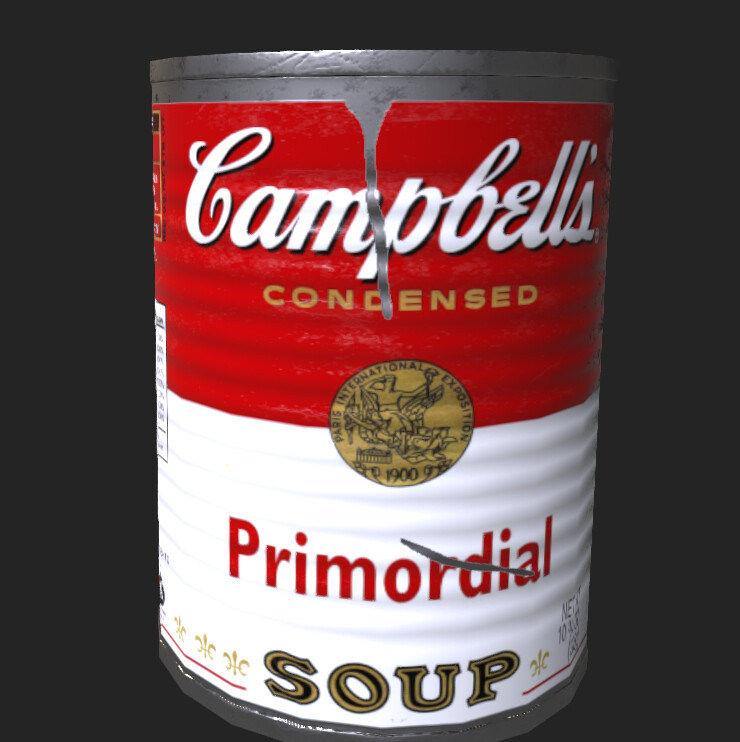 ArtStation - A Can of Primordial Soup