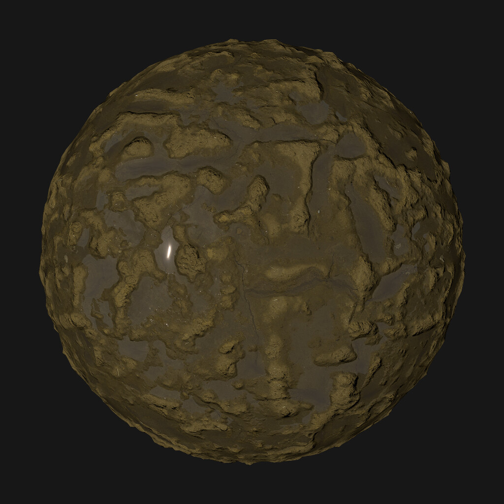 ArtStation - Wet Mud