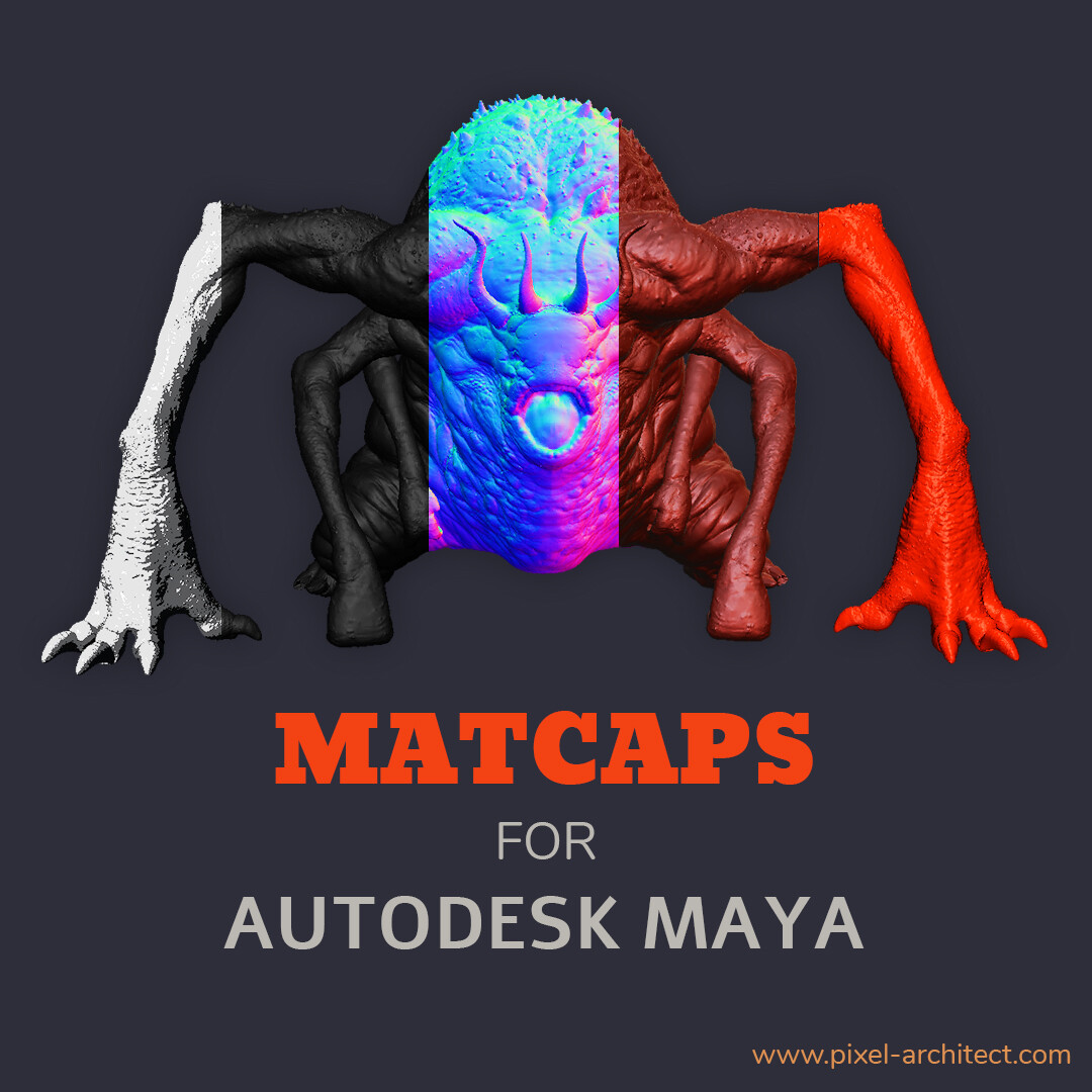 ArtStation - Matcaps For Maya