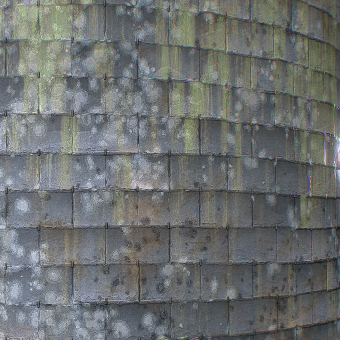 ArtStation - Stylized Slate Roof