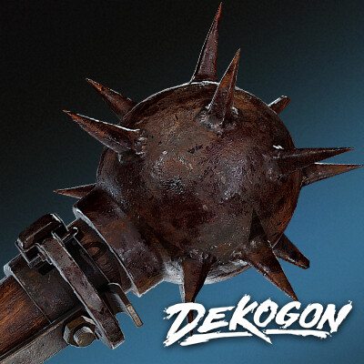 ArtStation - Post Apocalyptic Mace