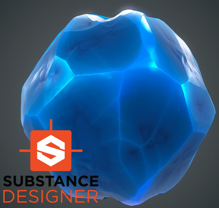 ArtStation - Stylized Crystal - Substance Designer