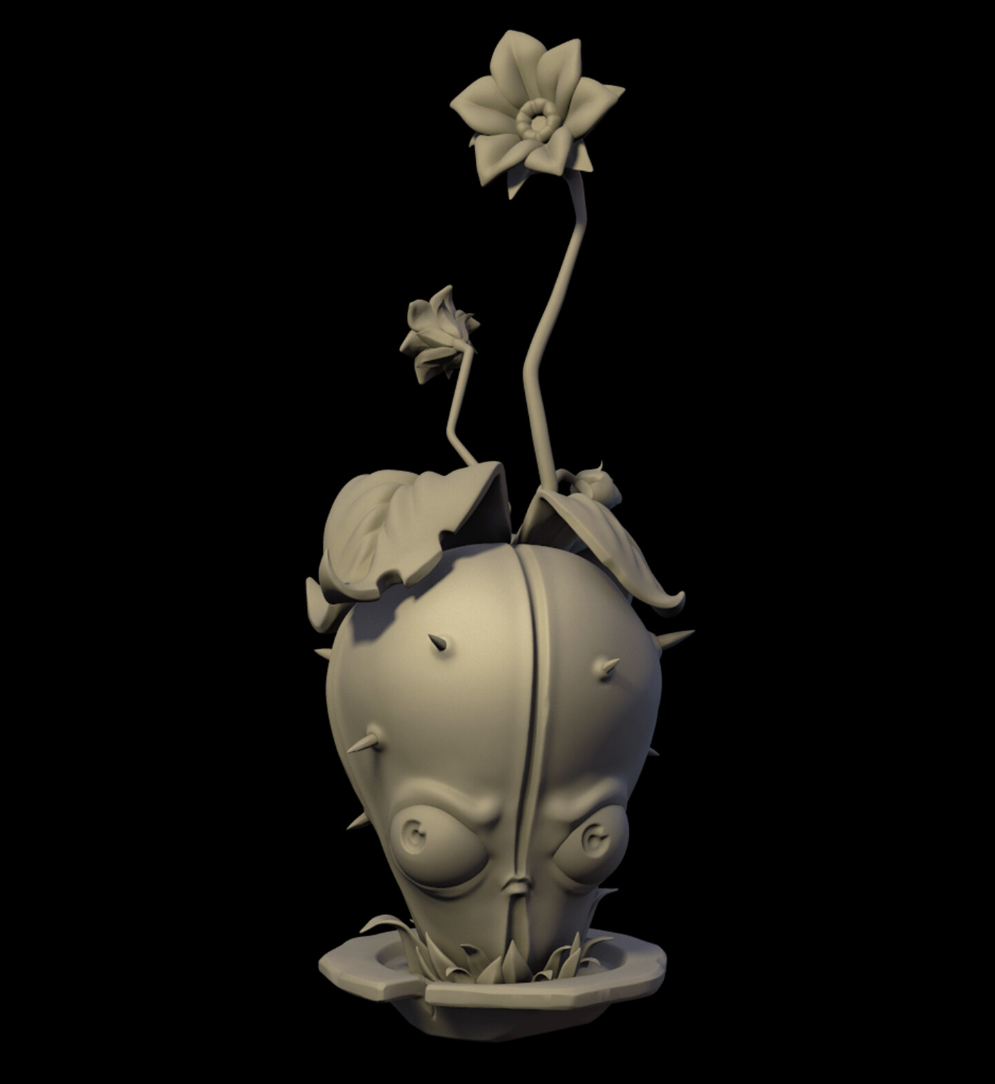 ArtStation - Grumpy Cactus